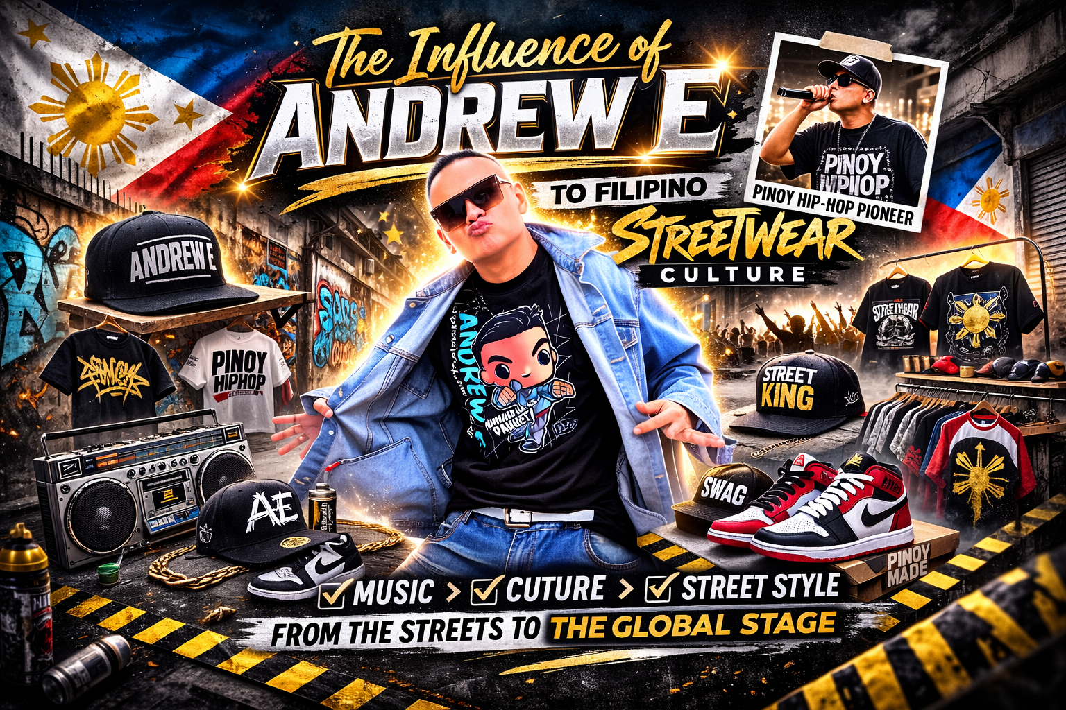 Andrew E: A Pioneer of Filipino Streetwear Culture – YEEZY WEAR